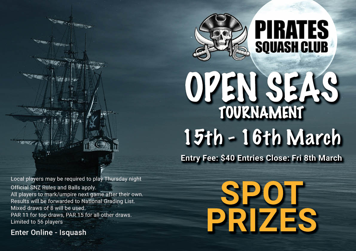 Tournaments | Pirates Squash Club