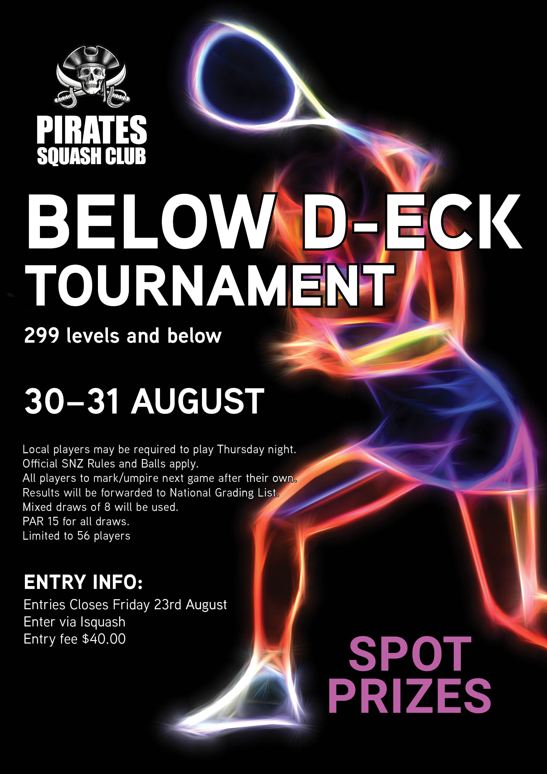 Tournaments | Pirates Squash Club